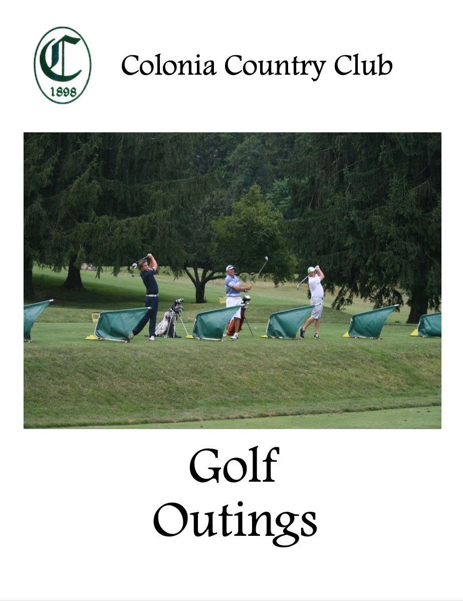 Golf Outings – Colonia Country Club & Banquet Hall